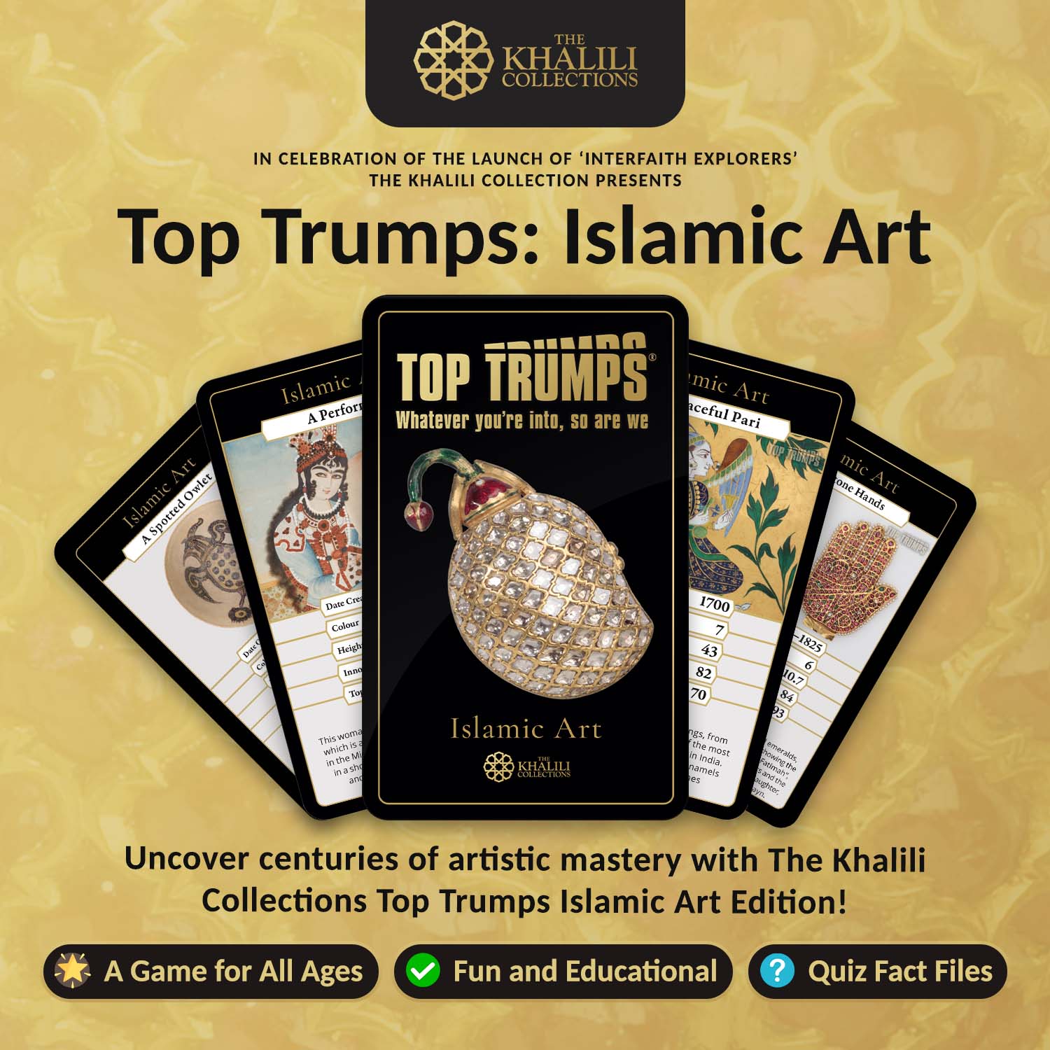 Top Trumps: Islamic Art – Explore Artworks Through Play - Khalili Collections